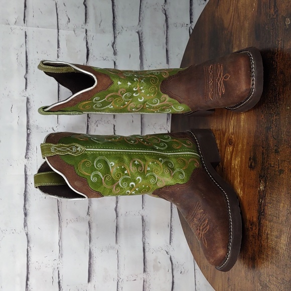 Justin Boots | Shoes | Justin Gypsy Collection Western Leather Boots ...